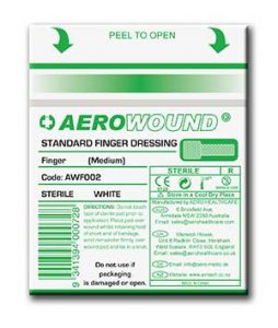 AERO FINGER WOUND DRESSING>> Medical Solution
