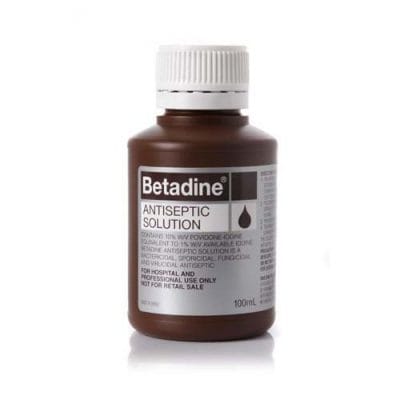 Betadine| Antiseptic| Medical Solution