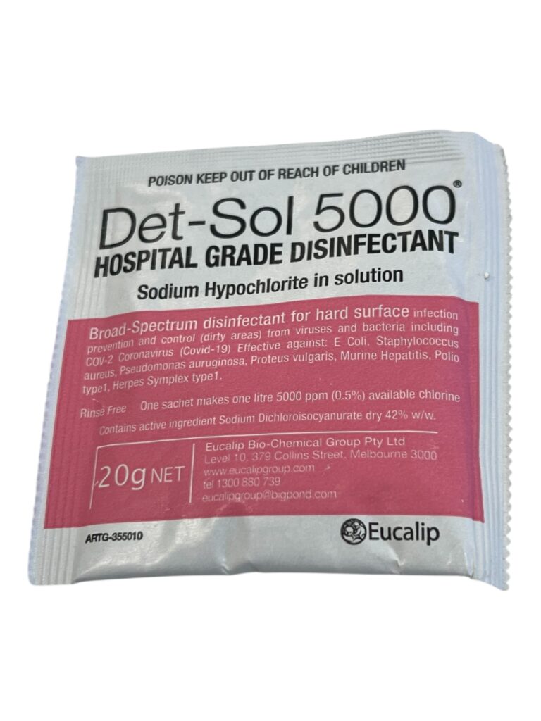 Buy DET-SOL Disinfectant>>Hospital Grade Sanitiser From Medical Solution