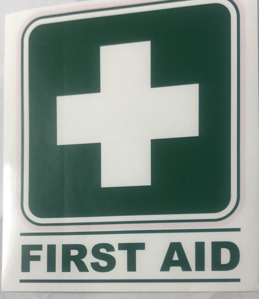 FIRST AID STICKER MEDIUM 10X10CM