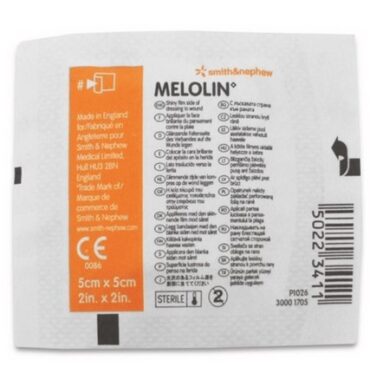 Melolin Dressing 5x5cm Each
