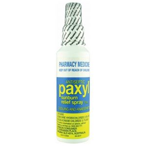 Buy Paxyl Spray 125mL - Burn First Aid By Medical Solution