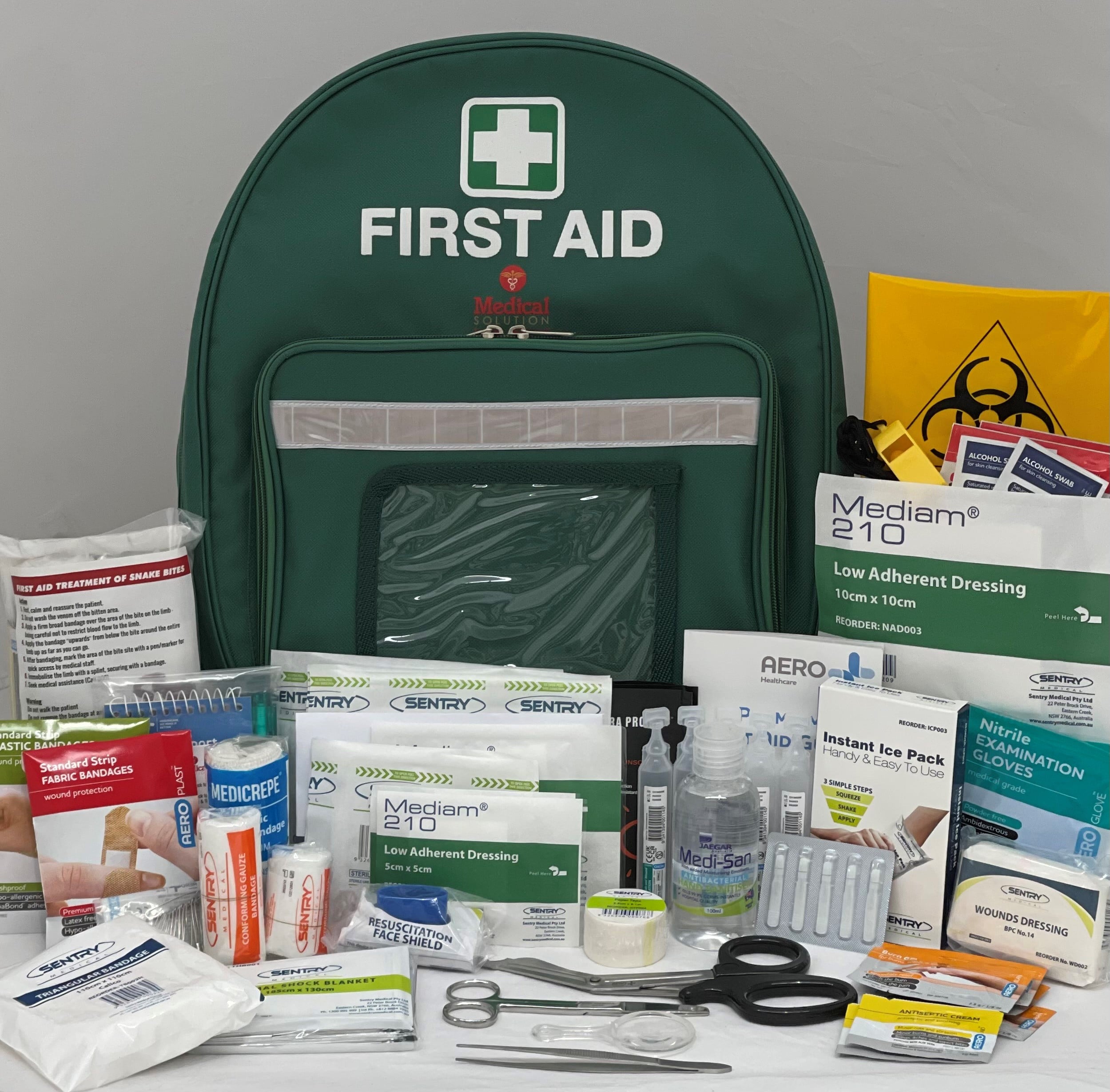 First Aid Backpack>>First Aid Kits >>Medical Solution