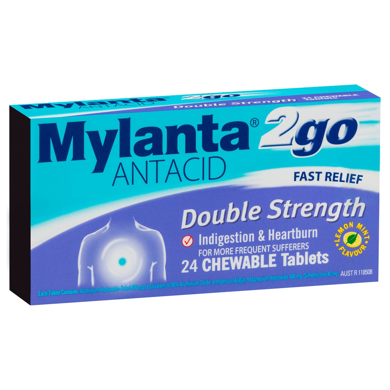 MYLANTA 2GO TABS 48'S