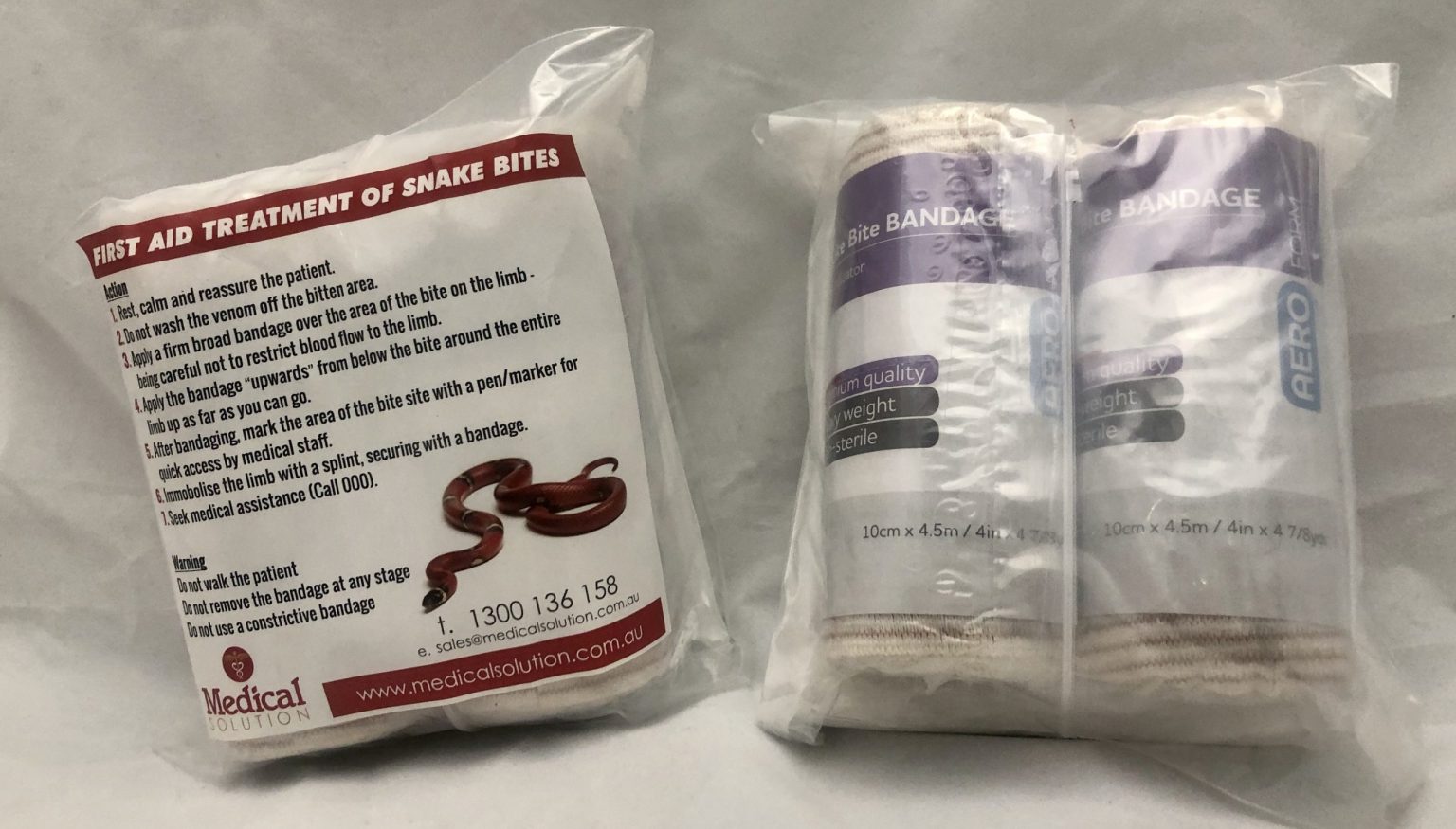 Buy Snake Bite Modules For Your First Aid Kit Australia>>snakebite Bandage