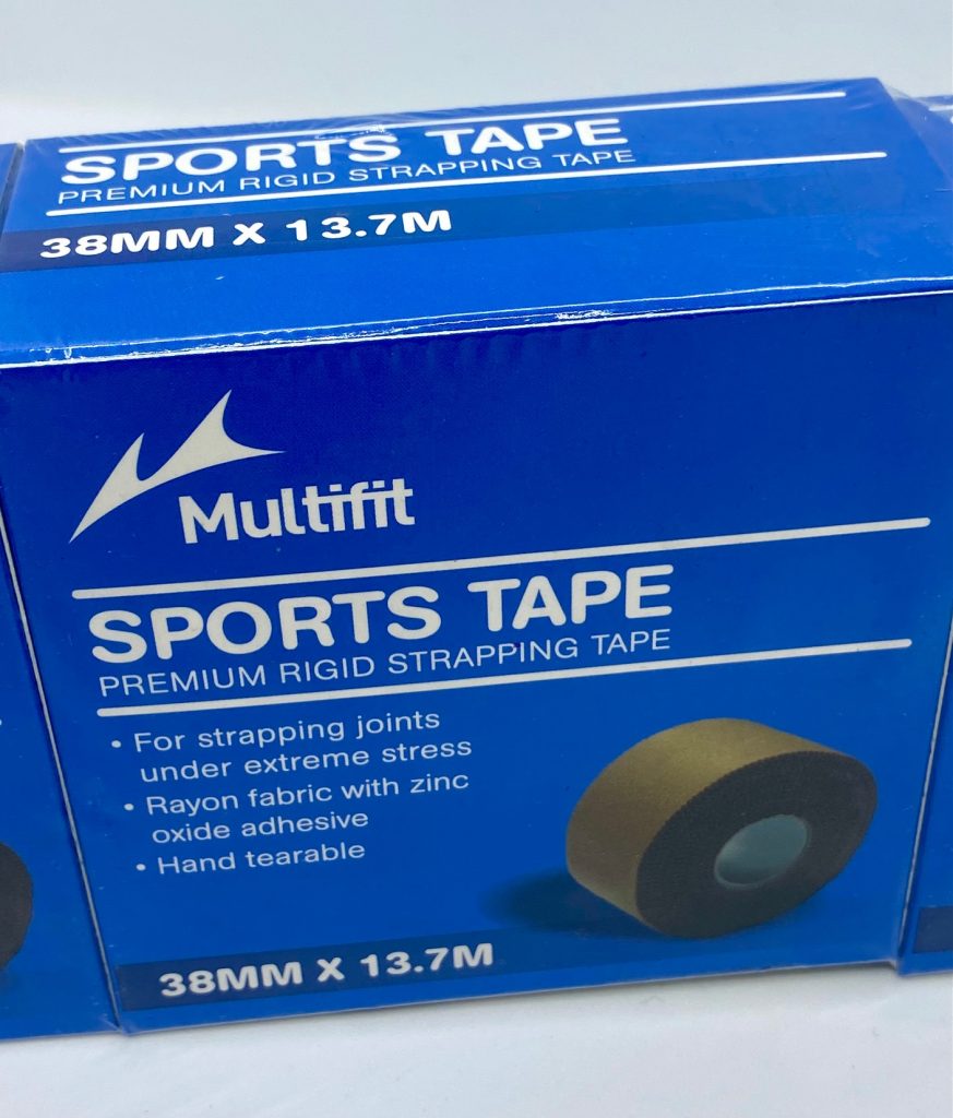 BULK TAPE RIGID STRAPPING TAN 38MM X 13.7M