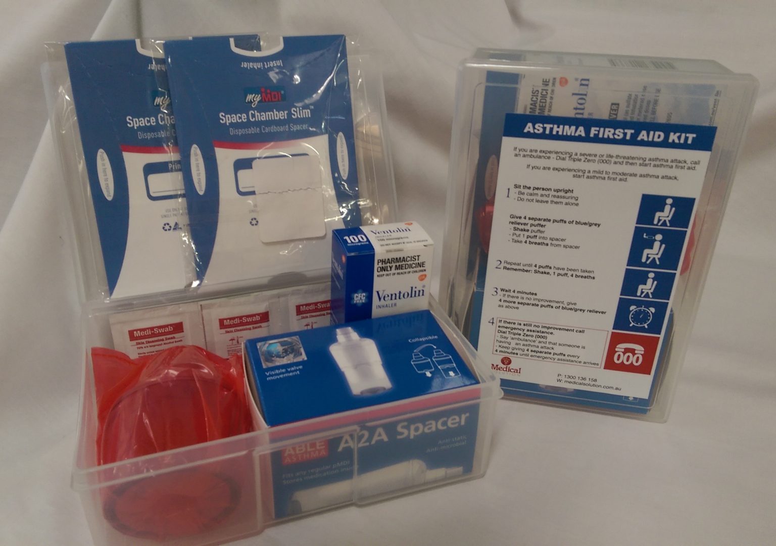 New Asthma First Aid Kit » Medical Solution - First Aid Supplies & Training