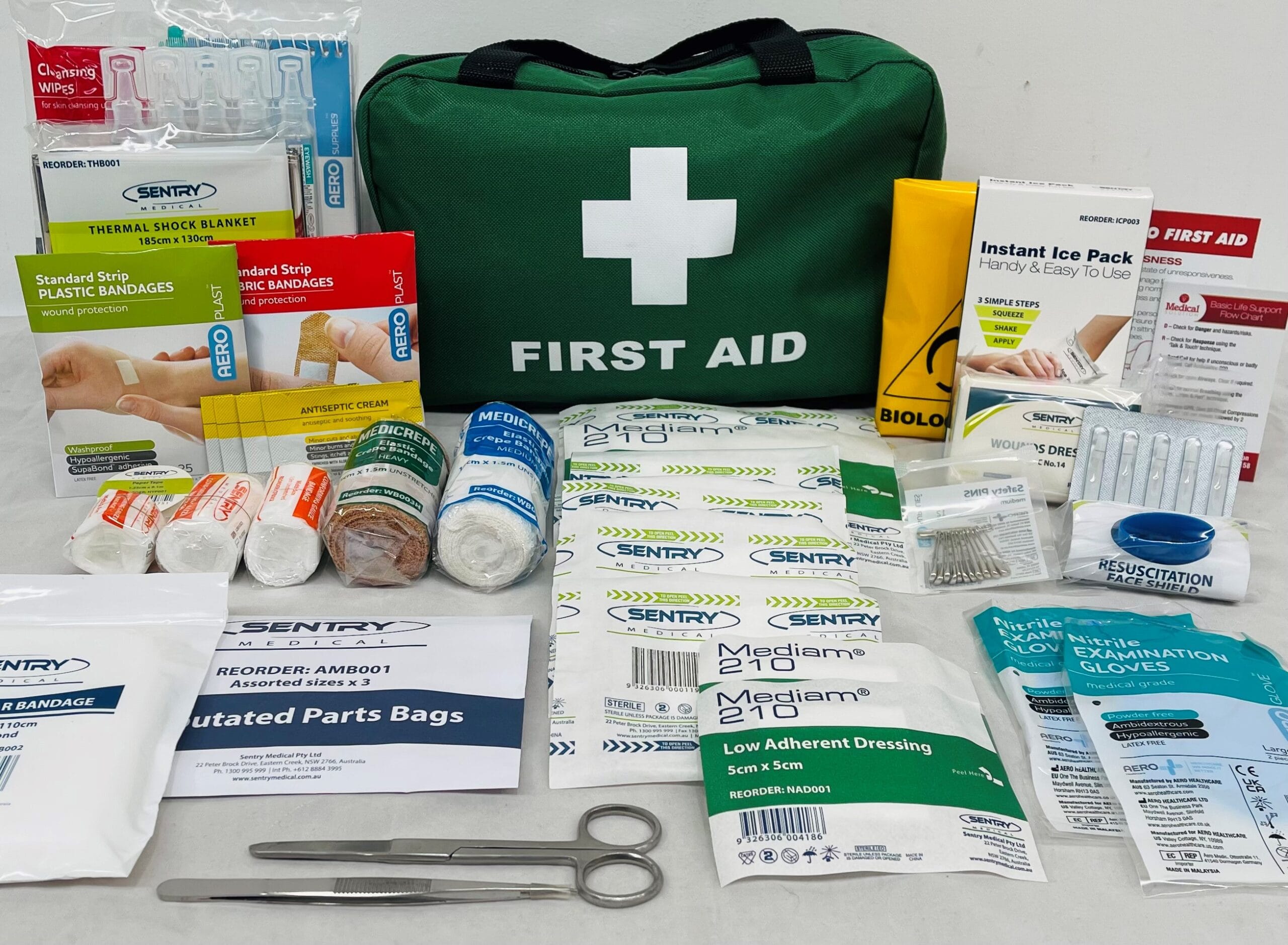 Medical Solution>>portable First Aid Kit Australia>> Shipped Daily